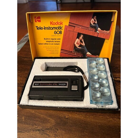 Kodak | Cameras, Photo & Video | Vintage Kodak Teleinstamatic 68 Camera ...